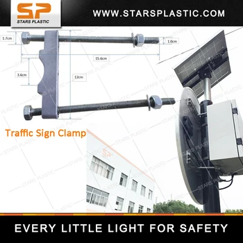 Traffic Road Signs Clamps Hold Hoop/pull Hoop Traffic Safety Road Signs ...