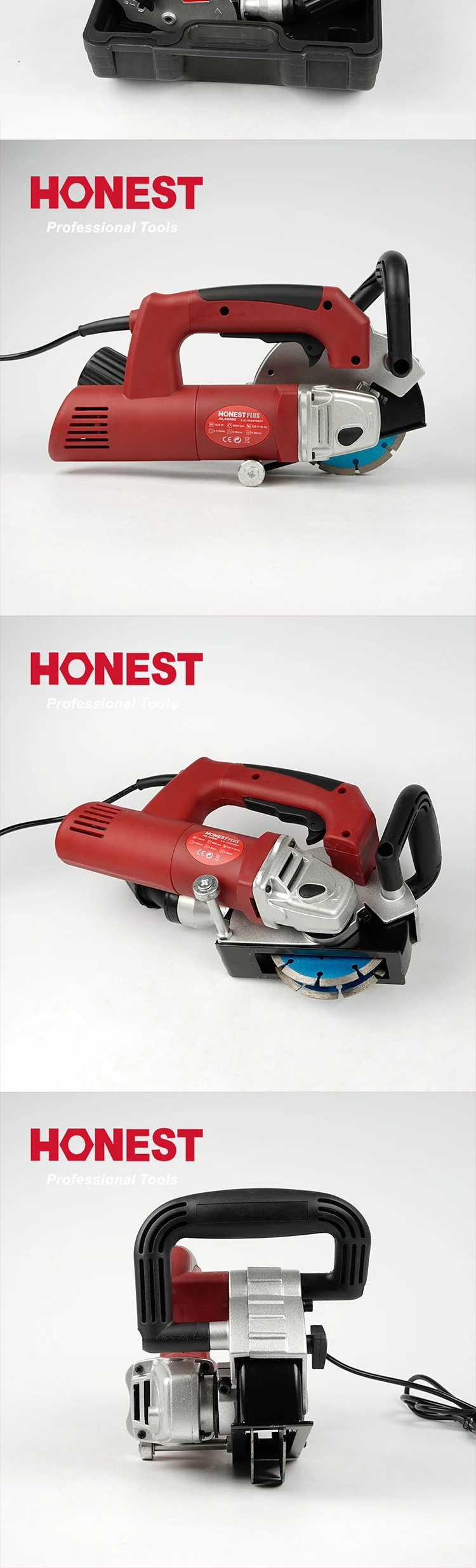 1320W Wall Cutting Machine - Precision Groove Chiseling