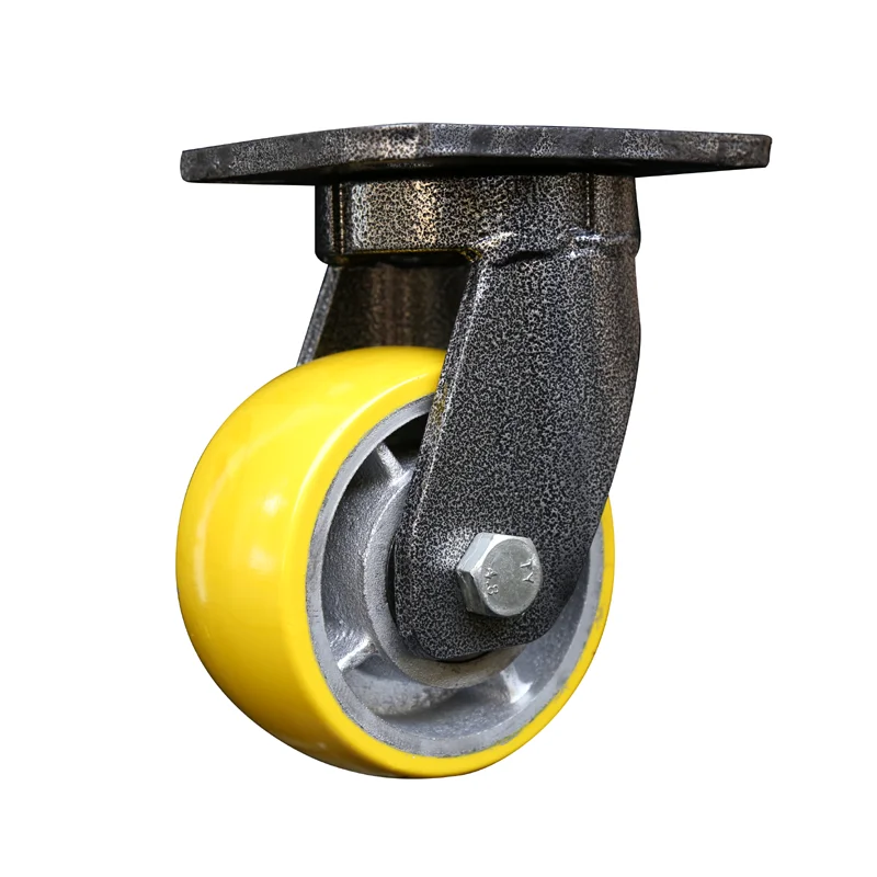 Stronger Load Capacity 10 Inch Swivel Fixed 2 Tons Load Caster Wheel ...