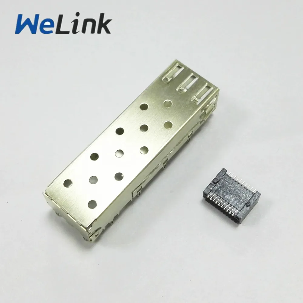 High Quality 1*1 Press Fit Type Transceiver Housing Optical Fiber ...