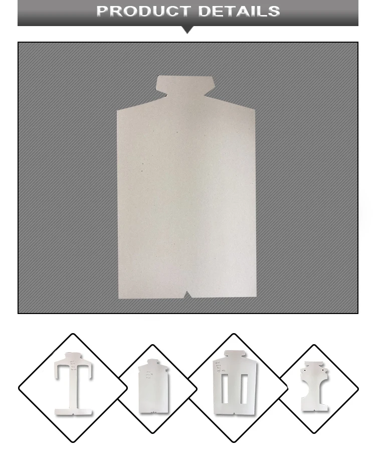 Superior Quality Shirt Lining Packing Accessories Cardboard Collar ...