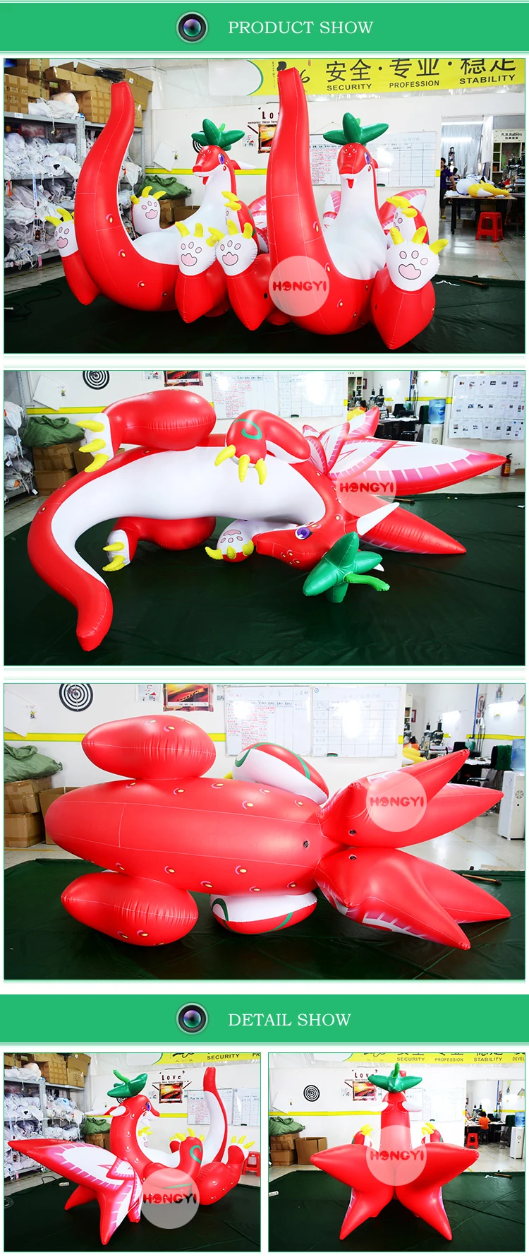 New Design Factory Toy Red PVC Inflatable Dragon| Alibaba.com