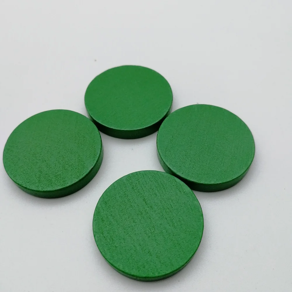 Custom Printing High Quality Wooden Tokens For Board Game With Logo ...