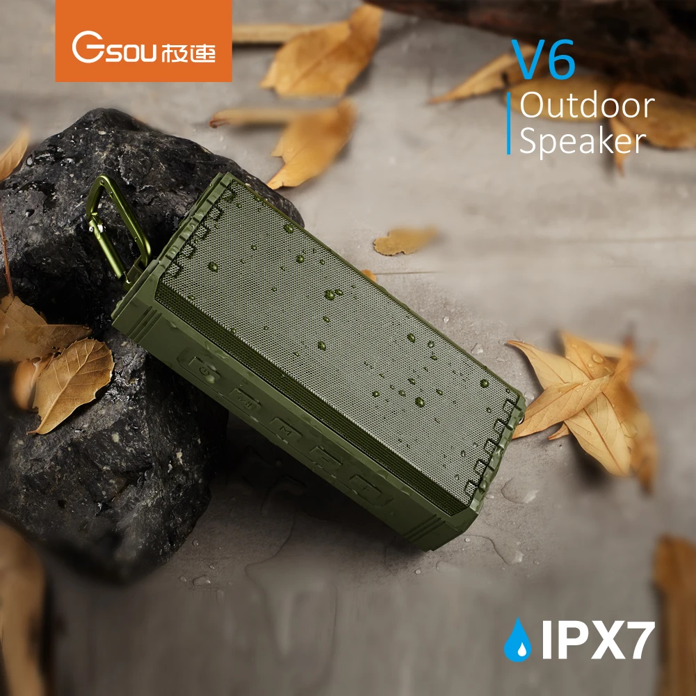 Ipx7 Water Resistance Built-in Mic Portable Waterproof Wireless ...