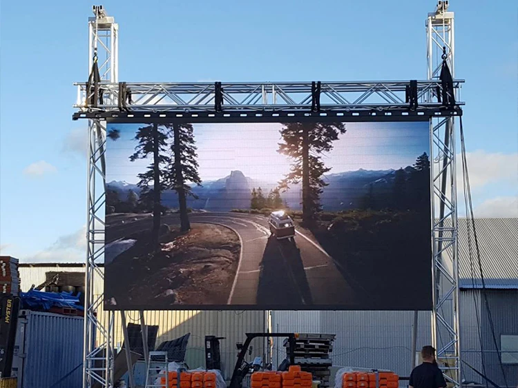 LED Screen Truss System - Stage Truss Design Solutions