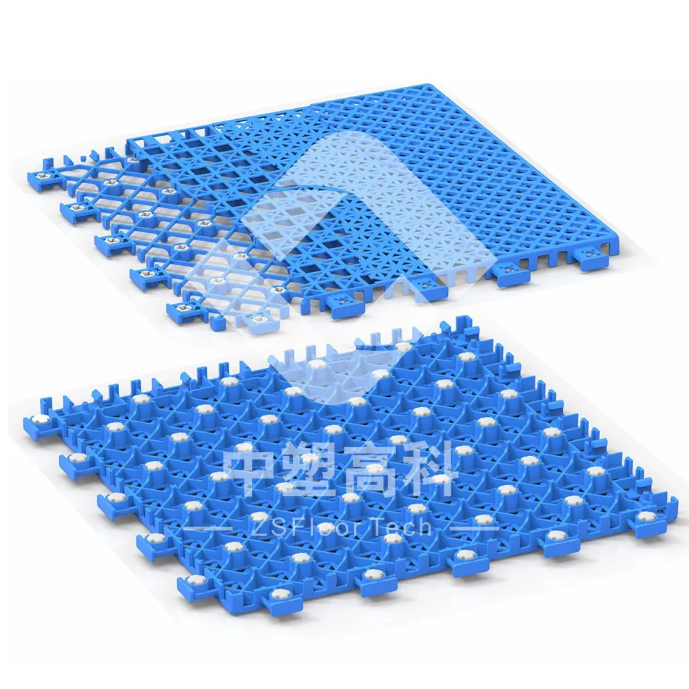 Outdoor/indoor Rubber Plastic Flooring for Futsal & Basketball