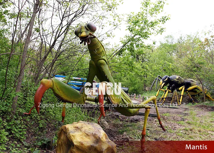 Children Playground Equipment Mantis Model Insect Statue - Buy Insect ...