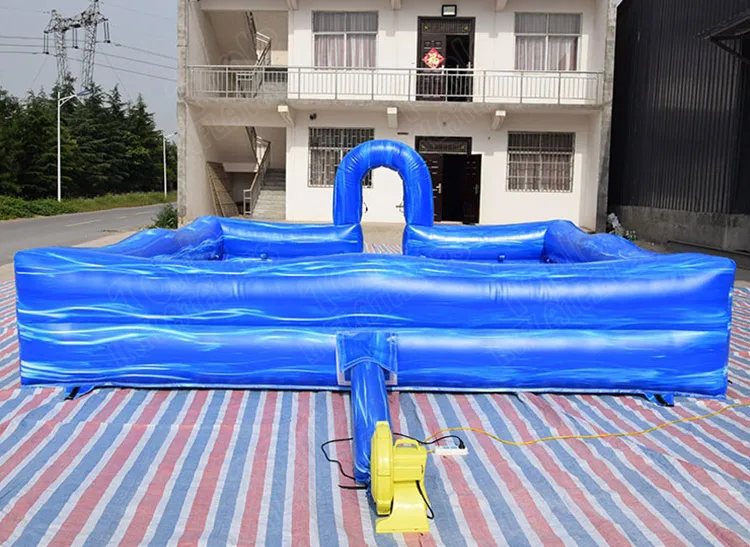 Blue Inflatable Foam Pit/ Adult And Kids Foam Party Pool For Sale - Buy ...