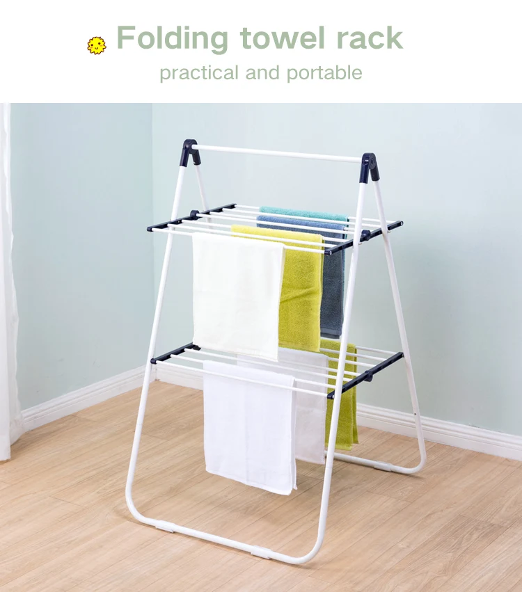 2019 Household Portable Folding Towel Rack - Buy Folding Towel Rack ...