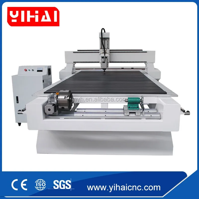 China Supplier Vacuum Table Wood Carving Cnc Router Yh1325 With Rotary ...