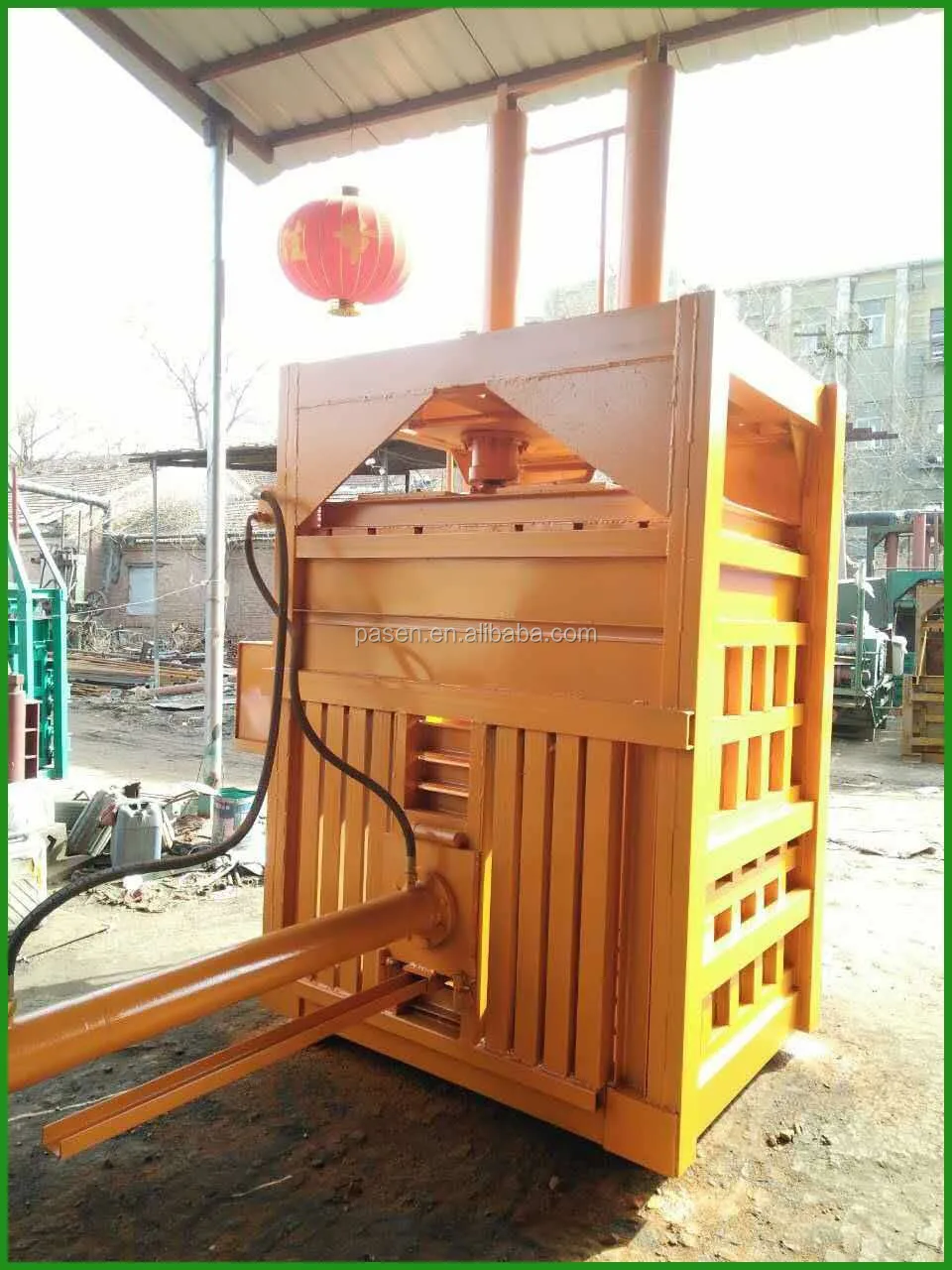 Vertical Hydraulic Packer Small Waste Carton Film Plastic Bottle ...