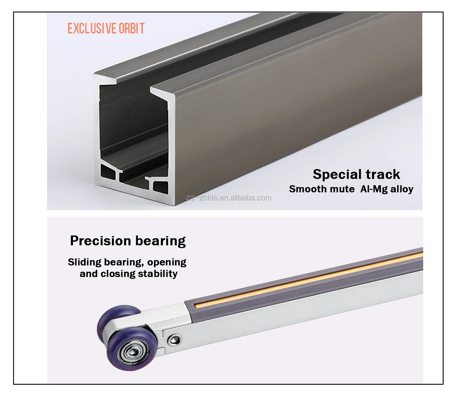 High Quality Soft Closing Sliding System for Wooden Door