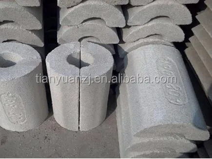 Thermal Insulation Expanded Vermiculite Perlite Pipe Making Machines ...