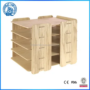Large A3 Size Wooden File Document Tray Office Desktop Organizer - Buy ...