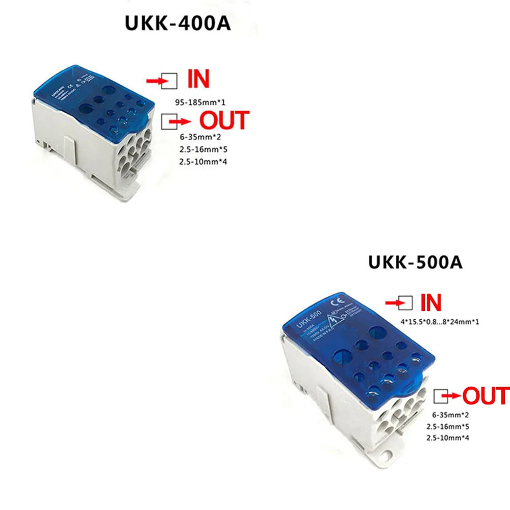 UKK80A UKK125A UKK160A UKK250A UKK400A UKK500A ขั้วต่อเทอร์มินัลบล็อก1 ...