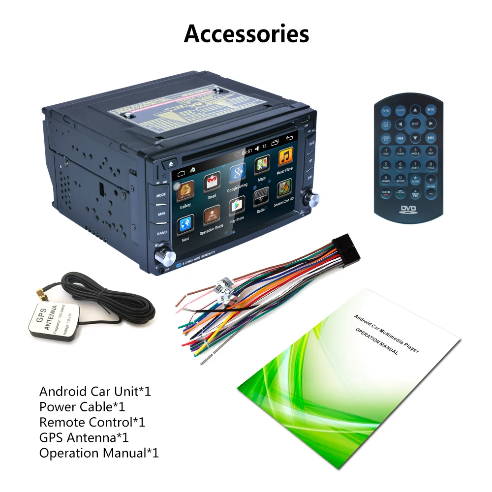 Android Universal Car Radio Dvd Player With Gps - Buy Android Car Radio ...