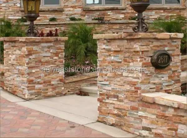 House Front Outside Wall Decorative Tiles Design - DFX