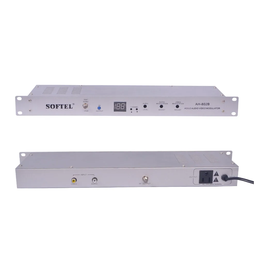 Ah802a Catv Rf Modulator Agile Adjacent Channel Modulator - Buy Catv ...