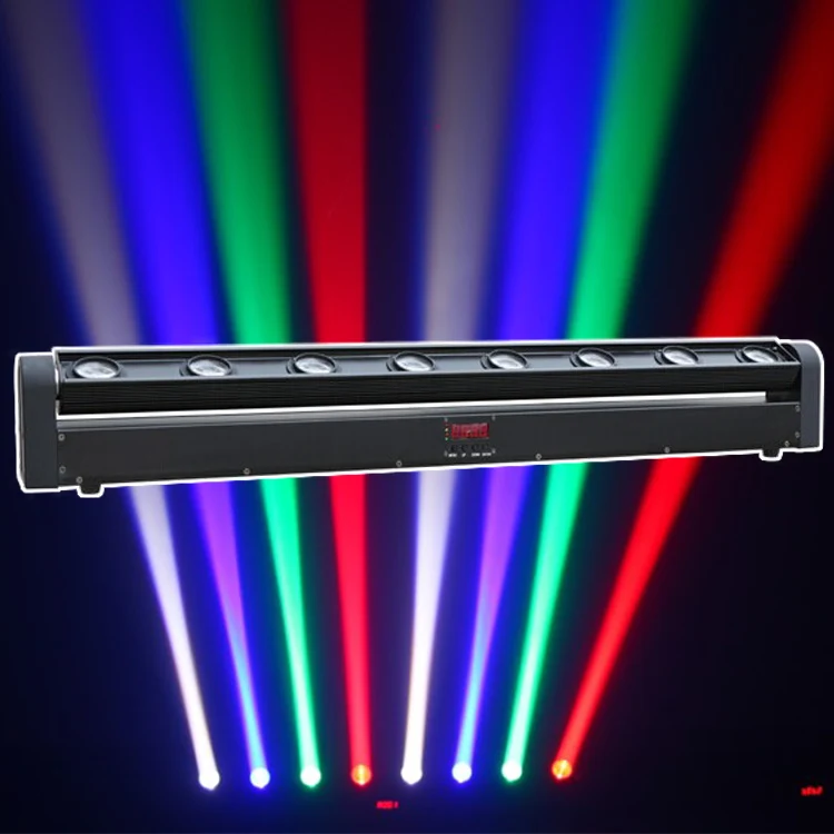 Cheap 8*10W Sweeper LED Moving Head Beam Light RGBW LED Bar