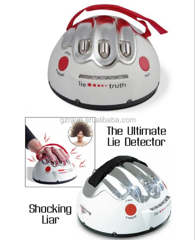 Micro Electric Shocking Lie Detector,Fun Toy Tricky Novelty Polygraph ...