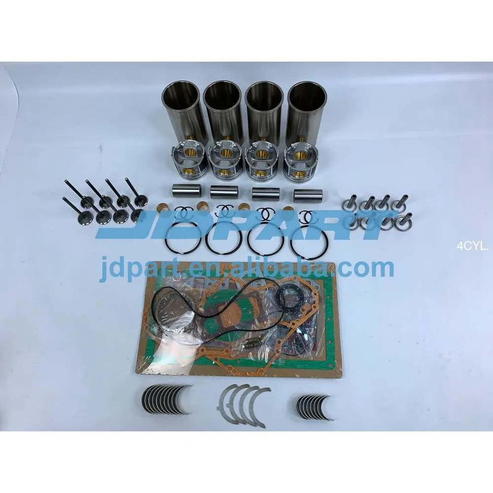 N04c N04ct Rebuild Overhaul Repair Kit With Valves Engine Bearings ...
