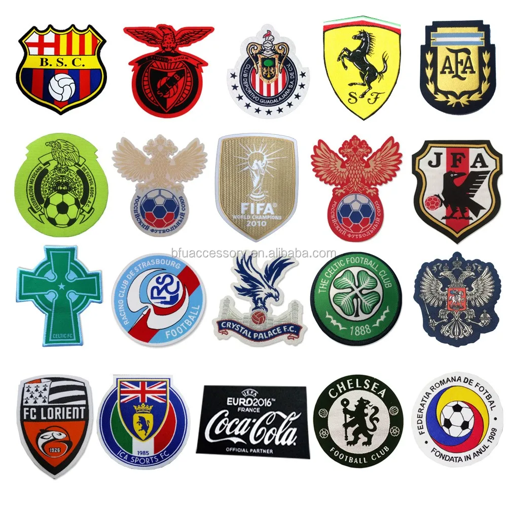 Custom New Soccer Patch Woven Patch For Soccer Club Jersey Club - Buy ...