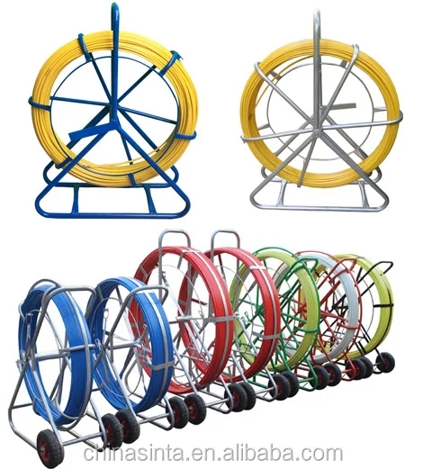 6mm Fishing Rod Wire Guide Duct Rod 150m Telecom Fiber Optic Equipment Rod