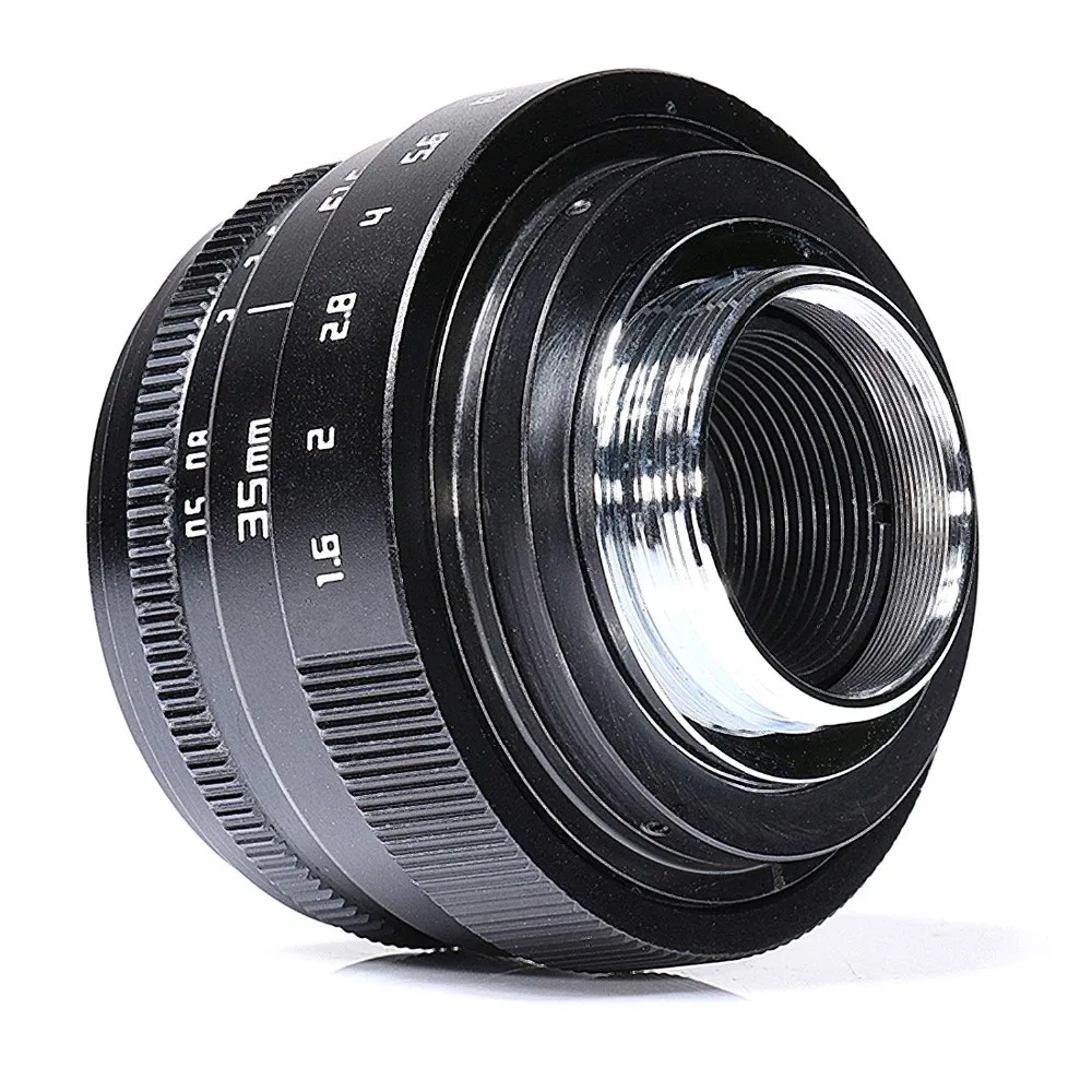 35mm F1.6 APS-C Lens for 16mm C Mount Camera - Focus Optics