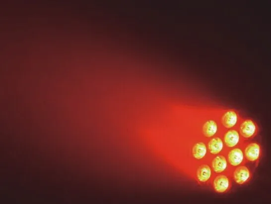 Led Par 64 Rgbaw Uv Dmx Stage Lighting 12 Pcs Flat Par Light 3in1,4in1 ...