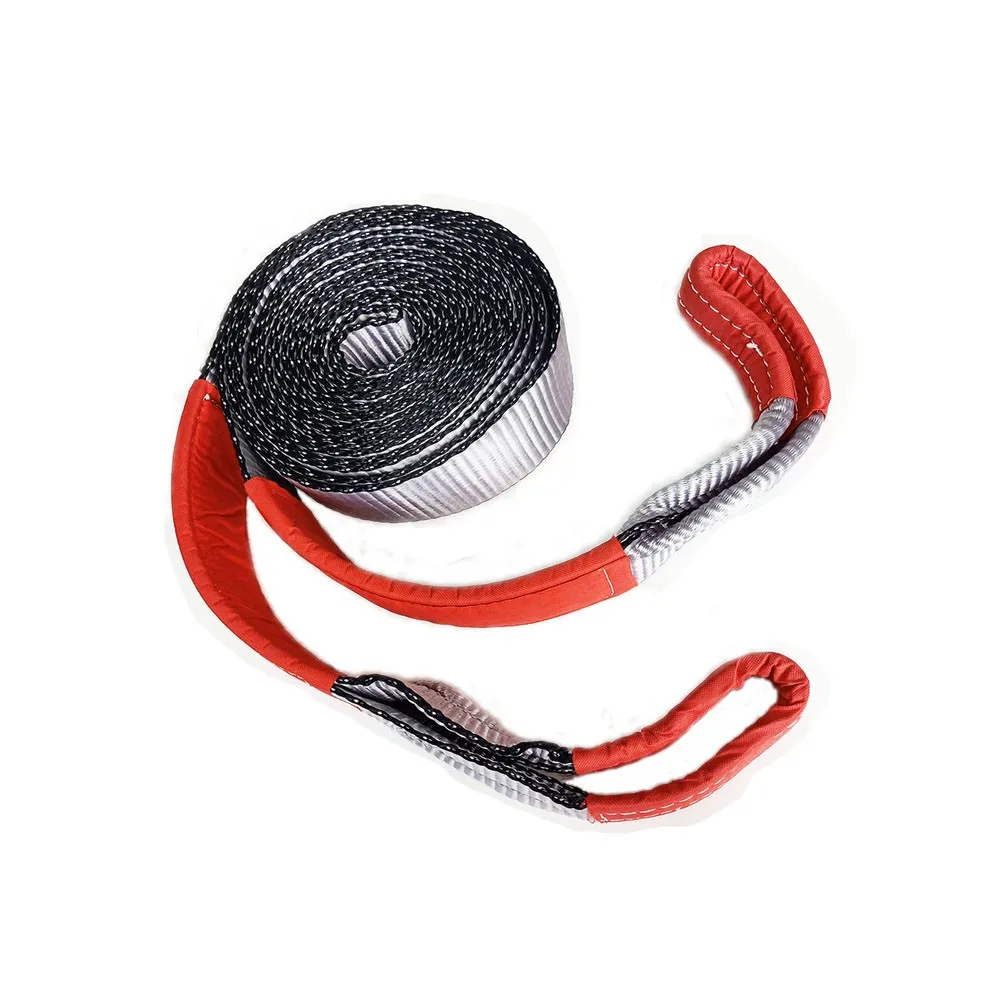 Factory Price Heavy Duty Custom Car Tow Strap Recovery Tow Strap Racing ...