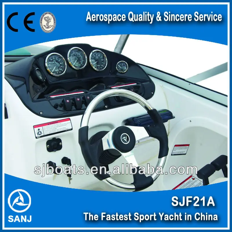 High Speed Sport Boat With Wakeboard Rake - Buy High Speed Wakeboard ...