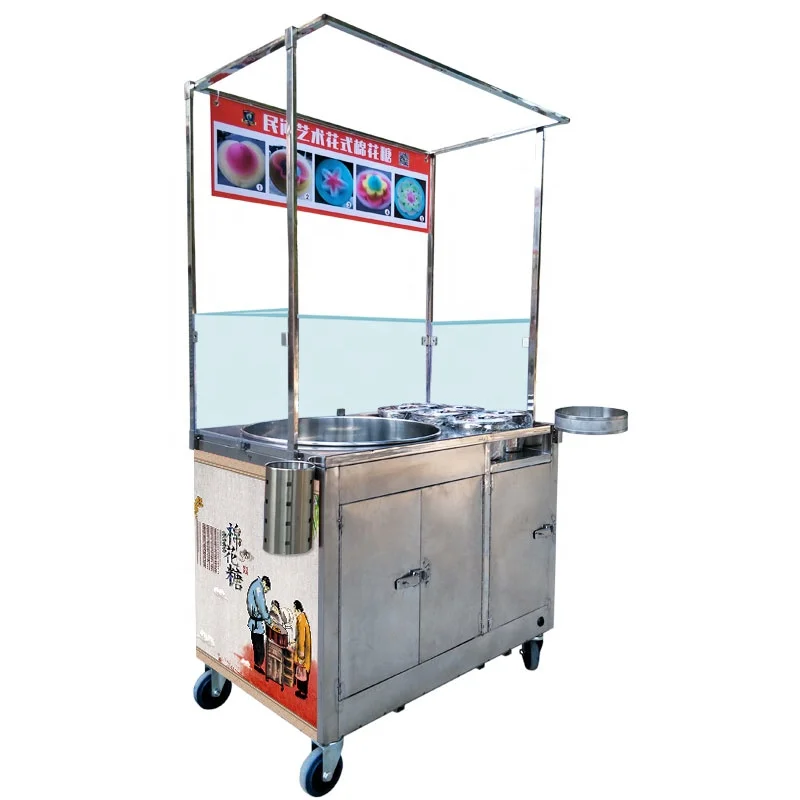 Gas Candy Floss Machine - High Productivity Cotton Candy
