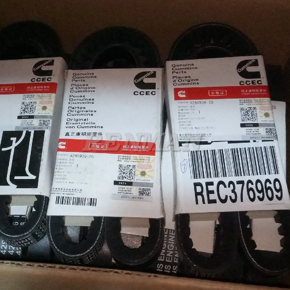 4296936 Cummins Engine NTA855 Fan Drive V Belt - OEM Quality