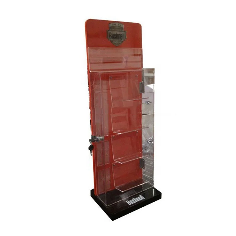 Custom Shop Goods Plexiglass Display Cabinet for Binoculars