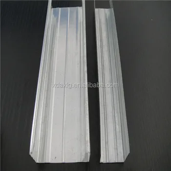 Suspended Drywall Ceiling C Channel And Hat Channel - Buy Hat Channel ...