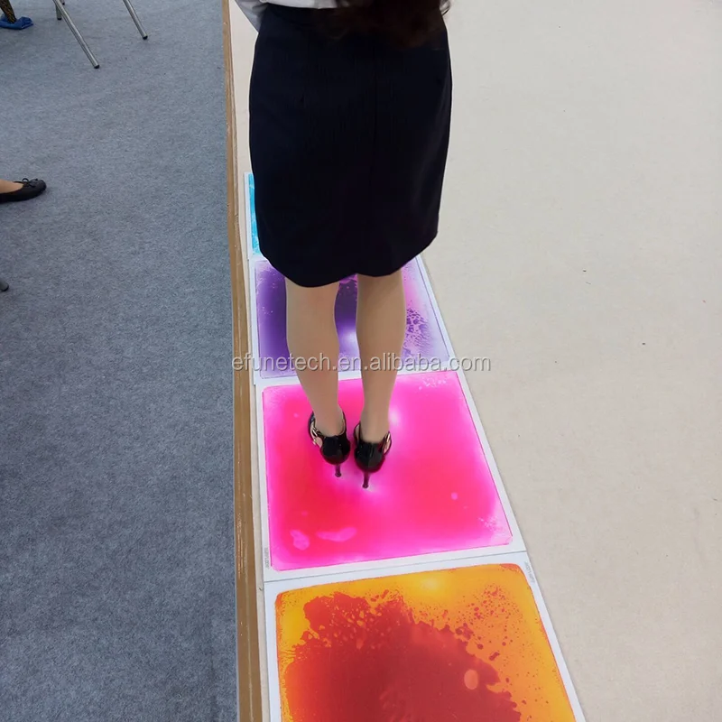 Customized Commercial 3D Interactive PVC Liquid Floor