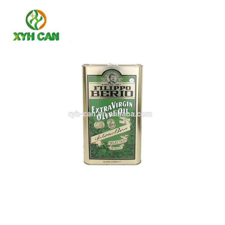 Palm Oil Type Cooking Oil - Durable Tin Canister Packaging