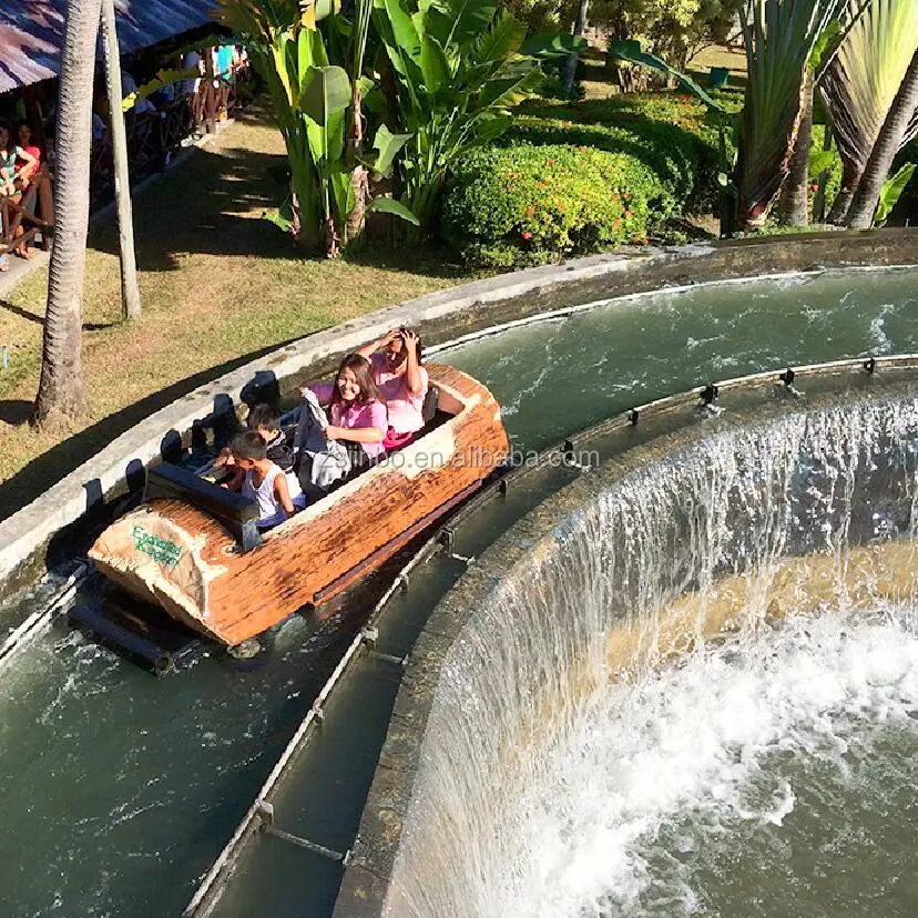 Water Roller Coaster Speed Sprint Log Flume Ride for Commercial Water ...