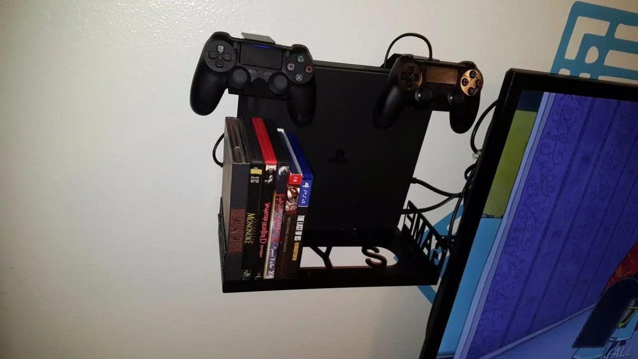 Universal Wall Mount Bracket and Desk Organizer for Gaming