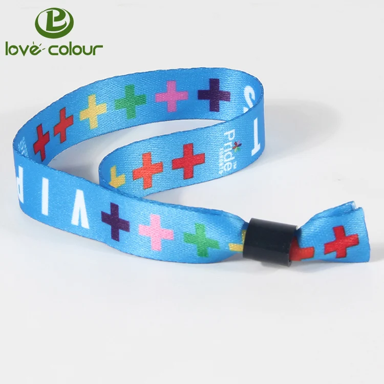 Top Quality Sublimation Polyester Bracelet One Time Use Printed ...