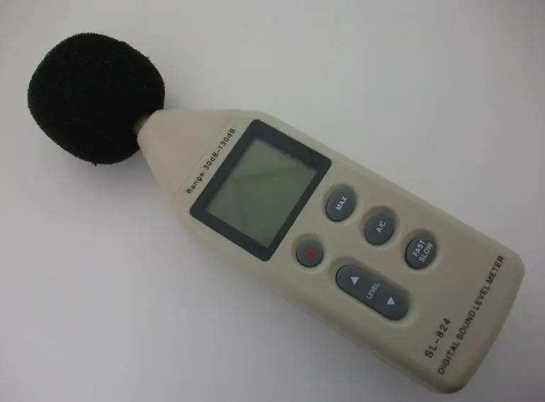 Sl824 Digital Sound Level Meter,Noise Meters And Vehicle Noises - Buy ...