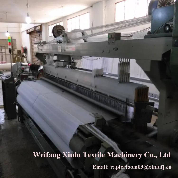 Cotton Fiber Fabric Rapier Loom Terry Towel Weaving Machine - Buy Terry ...