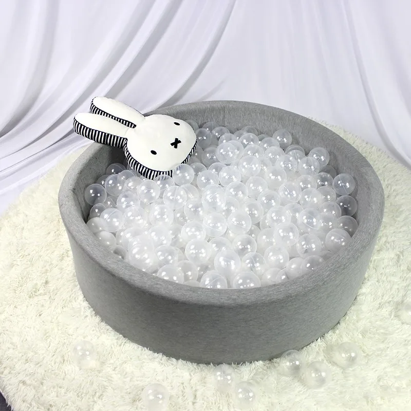 Wholesale Clear Plastic Ball Pit Balls for Kids, 5.5cm & 7cm, OEM