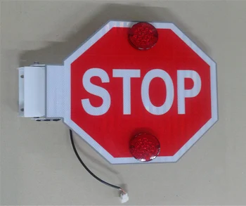 School Bus Electric Stop Signal Arm With High Reflective Board - Buy ...