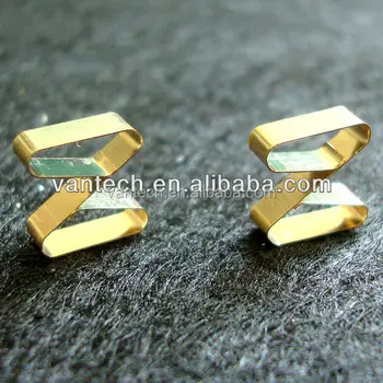 Becu Battery Leaf Spring Contact Connector Gold Plating - Buy Leaf ...