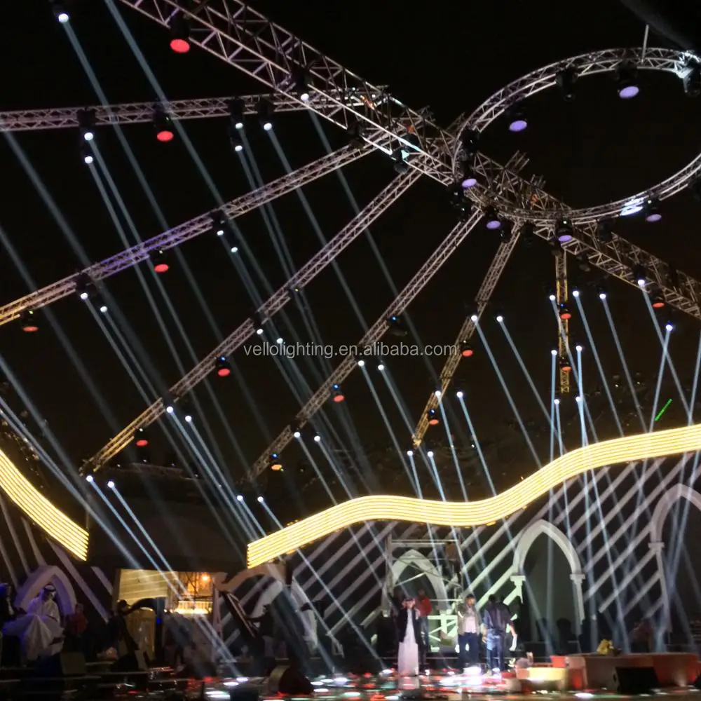 Vello Stage Light 17R Beam Spot Wash 3 in 1 350w Moving Head Light