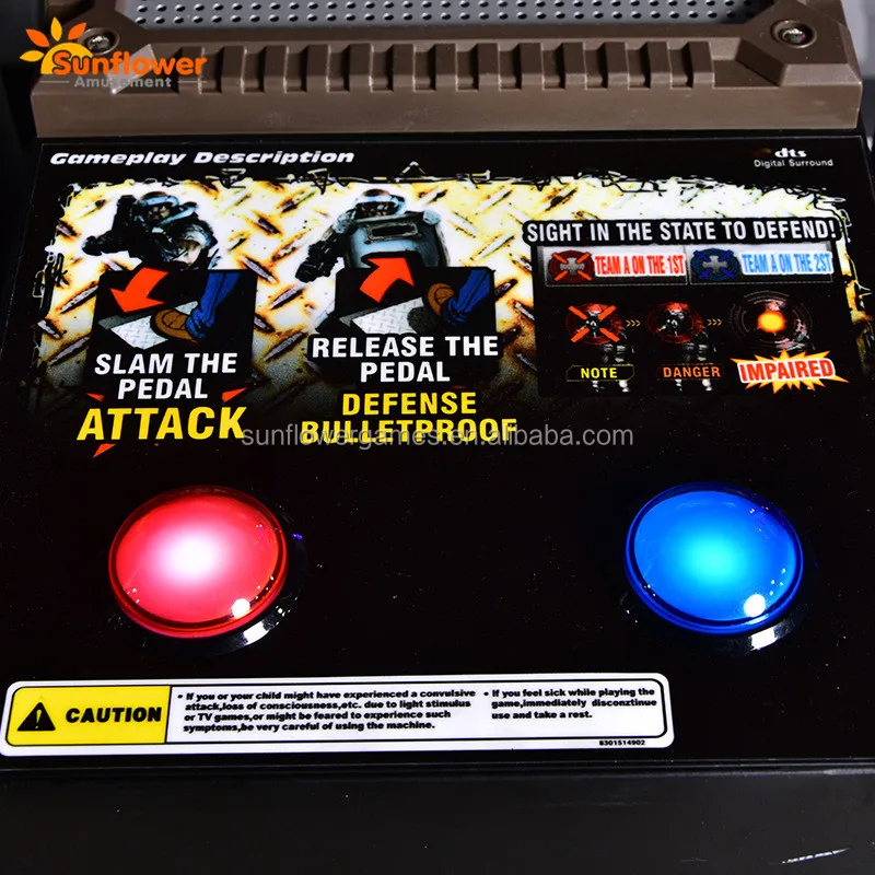 4 in 1 Shooting Game Kit - Razing Storm Arcade Experience
