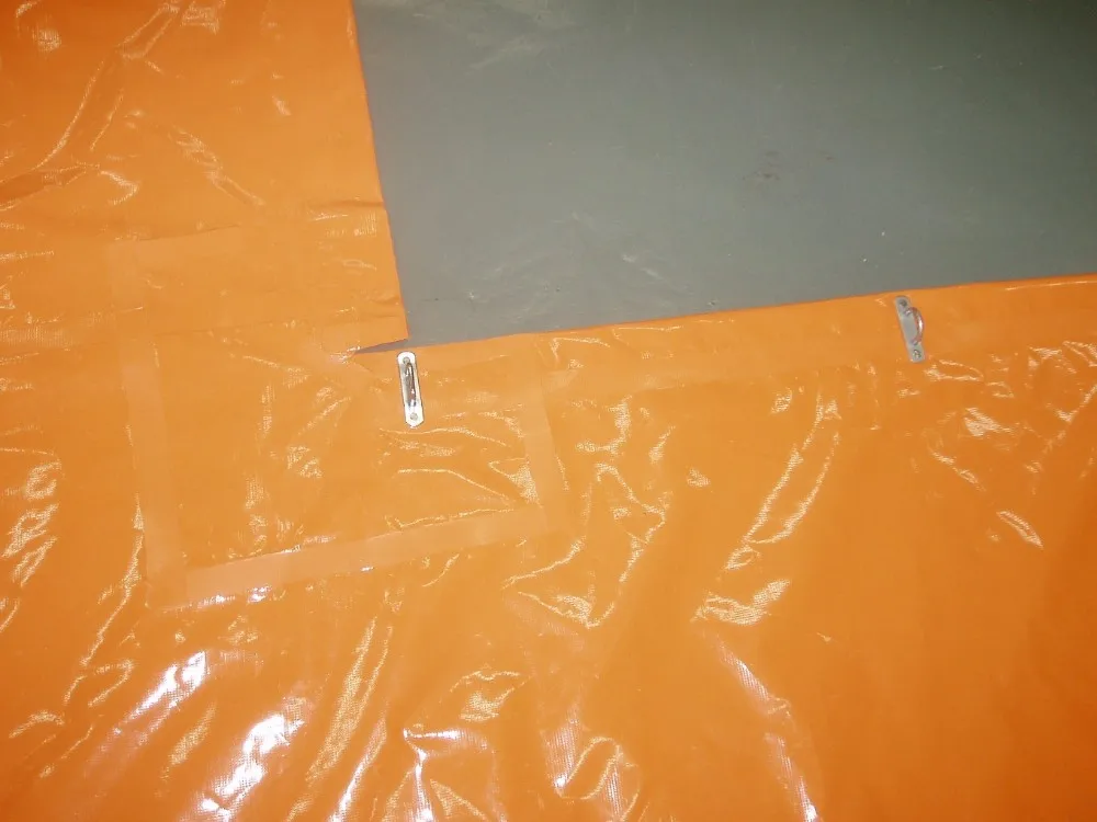Rubber Tarpaulin Pvc Tarp Heavy Duty 650gsm 1000d*1000d 20*20 Glossy ...