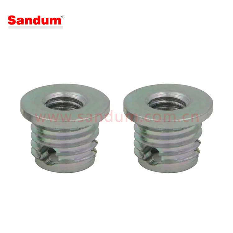 M2,M3,M4,M5 Self Tapping Thread Slotted Cutting Holes Inserts For Metal ...