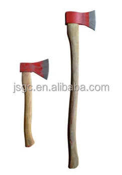 Fire Fighting Equipment Safety Fire Axes With Wood Handle / Wood ...